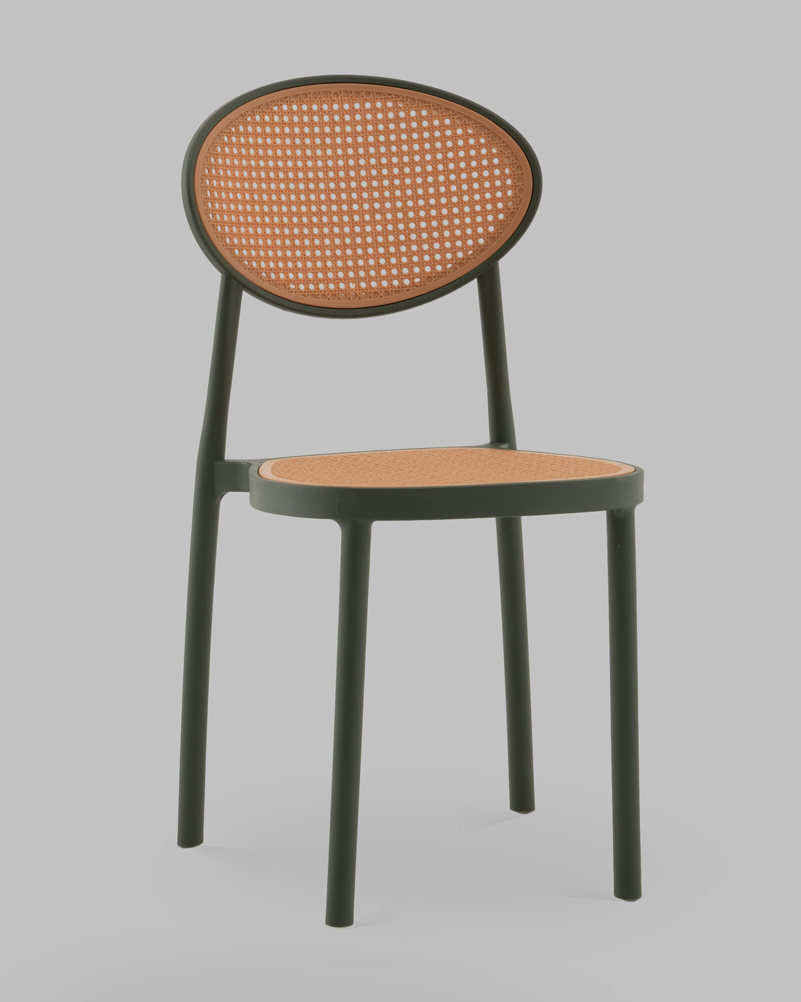 Стул пластиковый STOOL GROUP Junie Зеленый Размеры: Высота 870мм Глубина 535мм Ширина 425мм