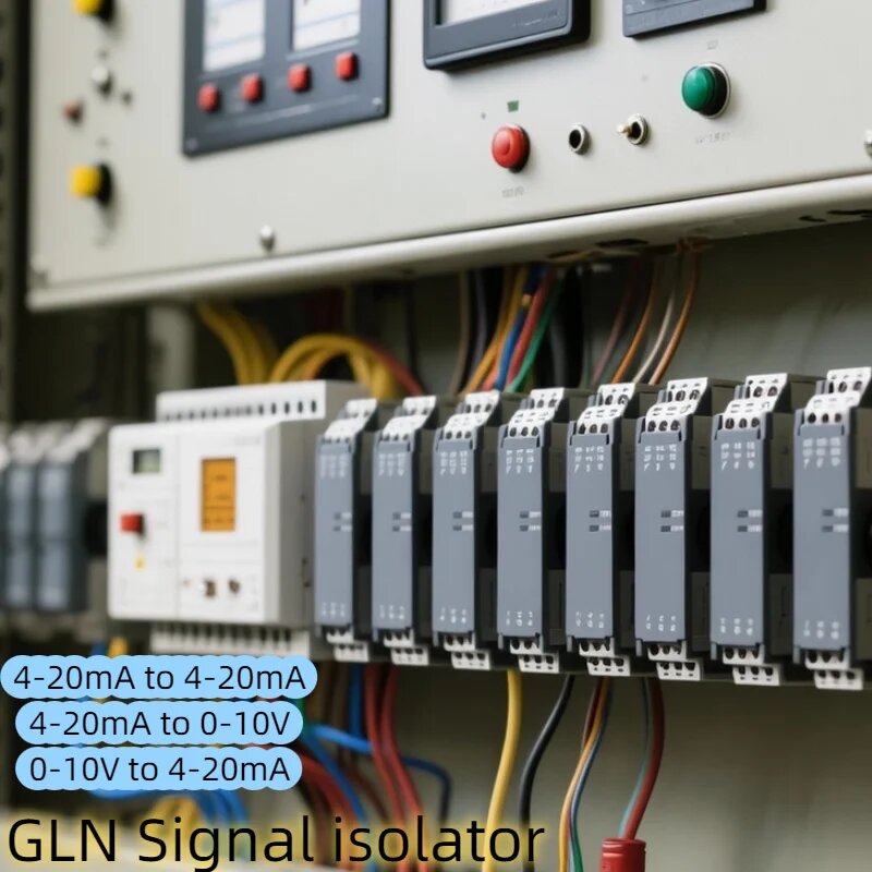 Аналоговый изолятор сигнала 4-20 мА 4-20mA to 0-10V, 2 in 2 out