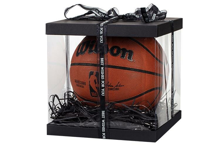 Баскетбольный мяч Wilson NBA Series PU тренировочный, коричневый/красный, размер 7, 2388445