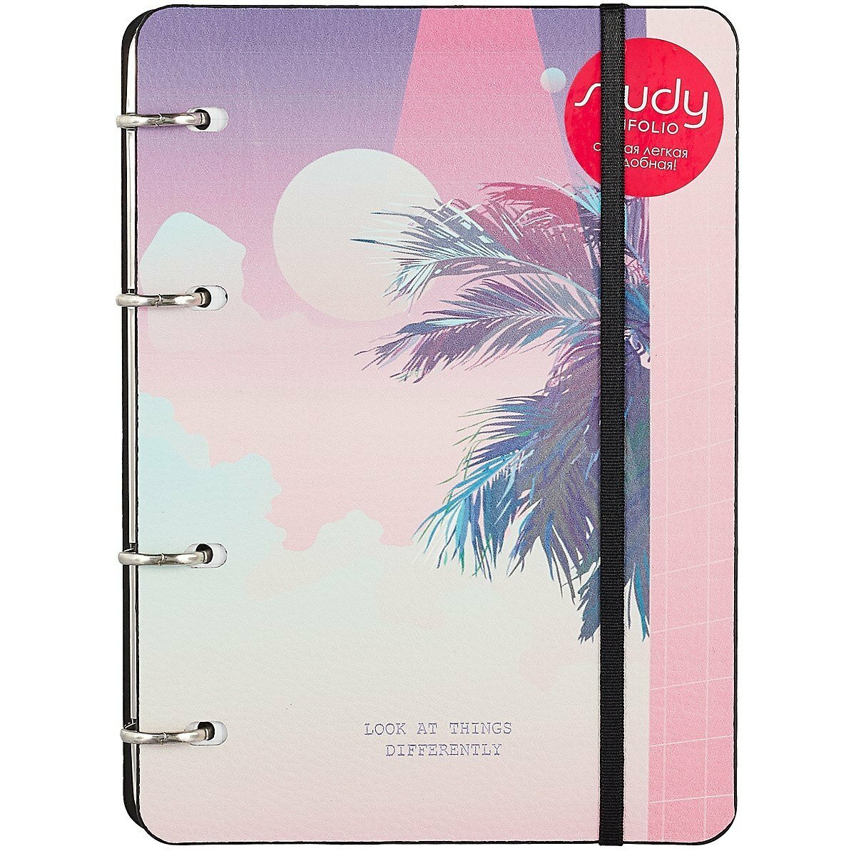 Тетрадь на кольцах в клетку InFolio, Cuba, 120 листов