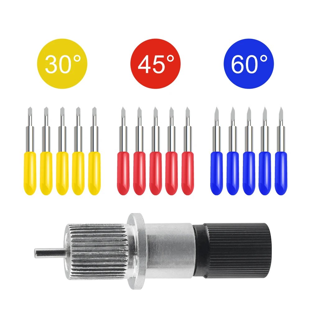 5/10 шт. лезвие режущего плоттера Roland 30/45/60 градусов 1 шт. Roland виниловый держатель лезвия плоттера высокое качество Holder 30 45 60D