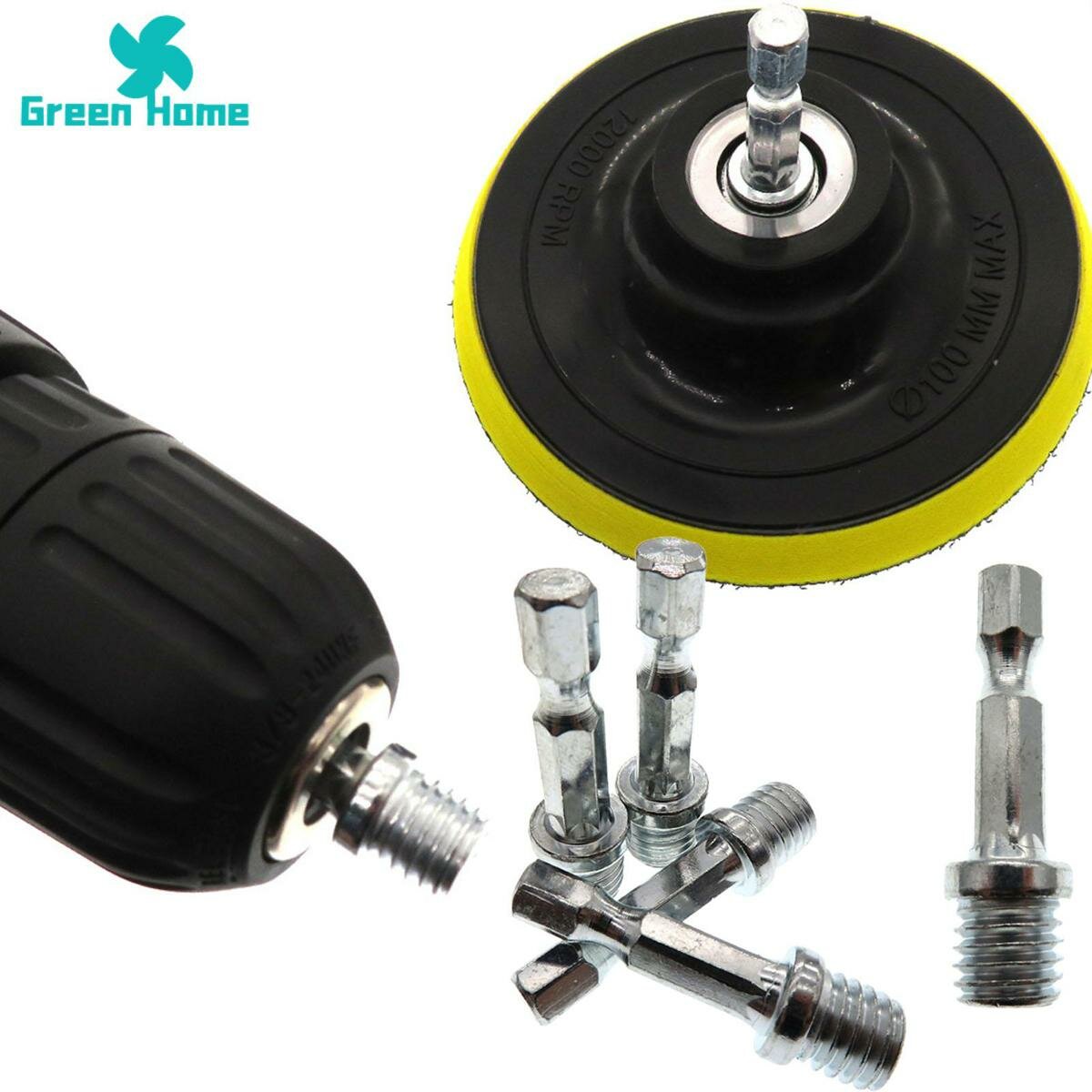 Адаптер для электрической дрели Green Home, высокопрочный, гладкий, с рычагом преобразования M10