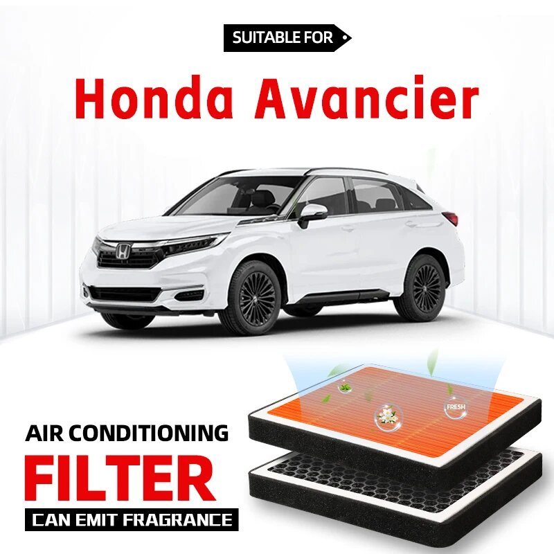 Для Honda Avancier салонный фильтр воздушный фильтр фильтр кондиционера с активированным углем с ароматом для очистки автомобильного воздуха в салоне