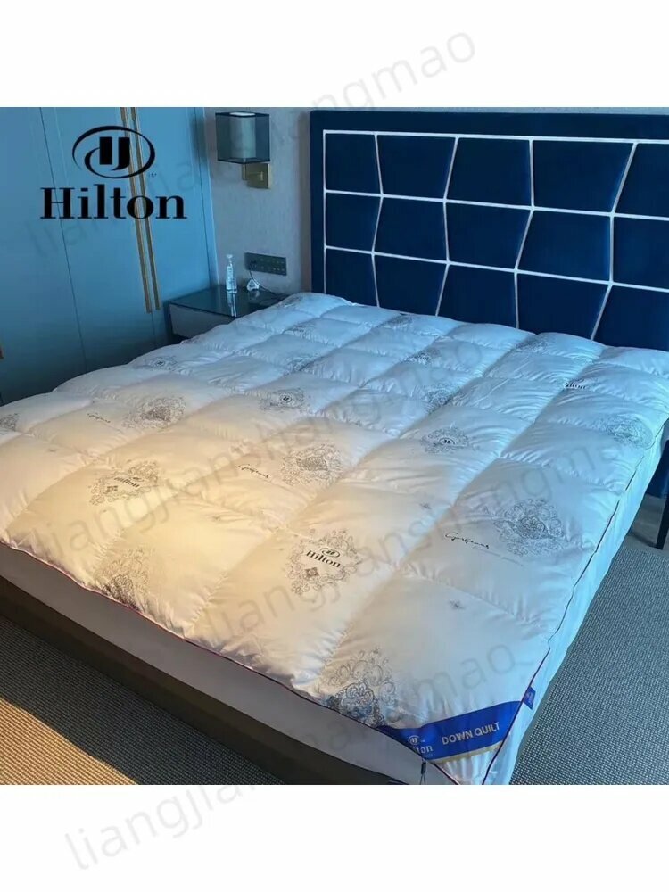 Hilton Одеяло Двуспальный 200x230 см, Зимнее, с наполнителем Искусственный пух, комплект из 1 шт