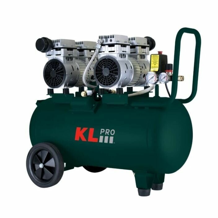 Воздушный компрессор KLPRO KLK50S2 (сеть, 1,5Квт, 8бар, 262л/мин, емкость 50л)