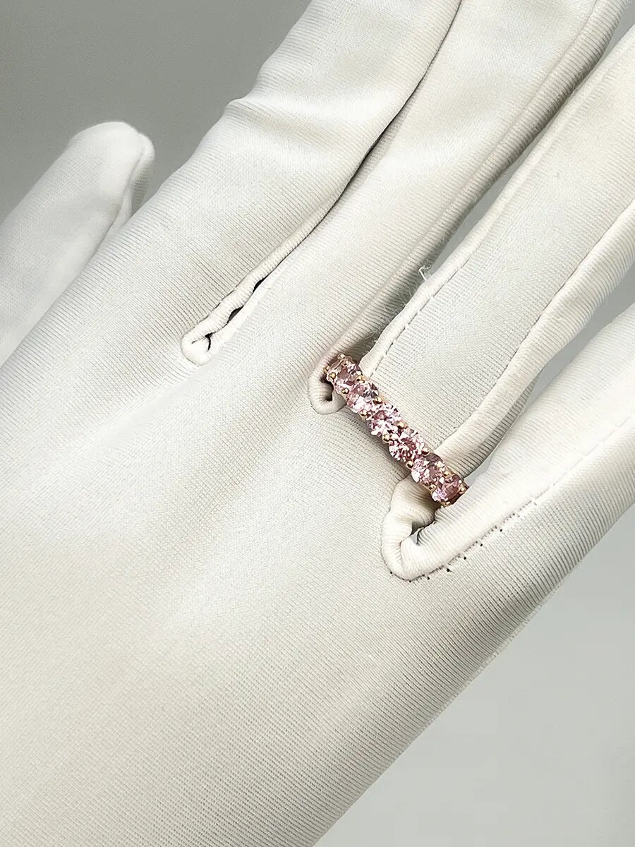 Кольцо, сапфир синтетический