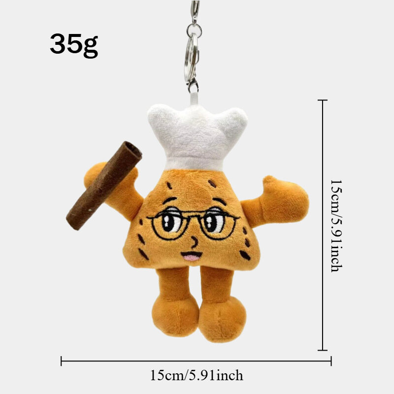 Трансграничный новый продукт, плюшевые кава, кулон для ресторана, милый талисман, плюшевая кукла, игрушка-подвеска