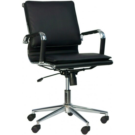 Кресло офисное Everprof Nerey LB T экокожа черный