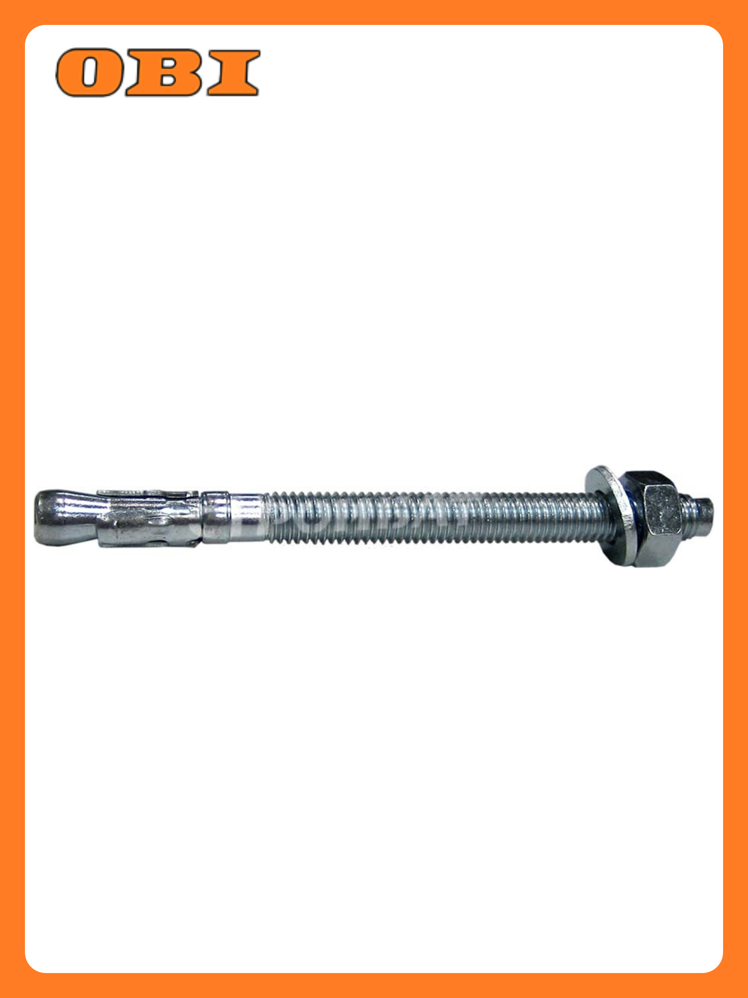 Анкер-клин Тундра Стройбат, сталь, оцинкованное покрытие, 12x140мм