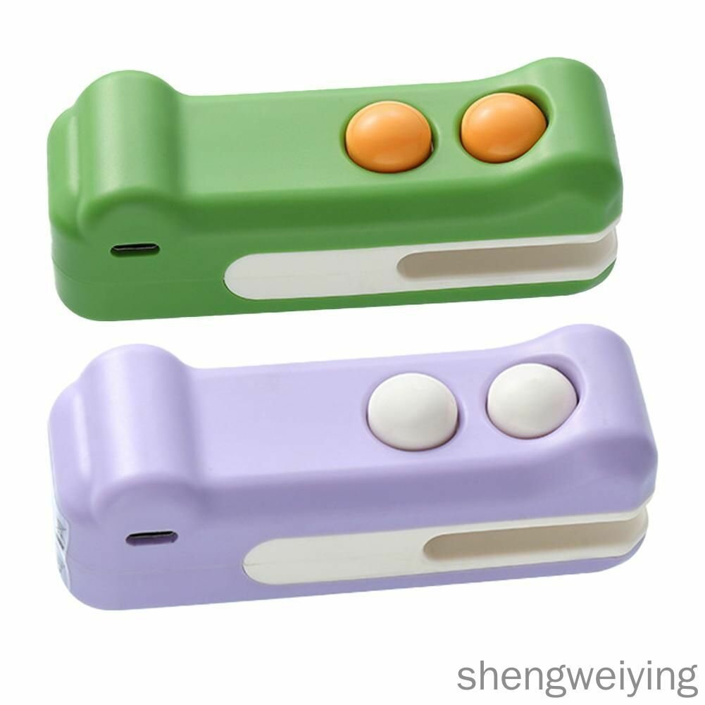 Мини-прессовый герметизатор для закусок с зарядкой USB портативный инструмент для герметизации пластиковых пакетов для дома