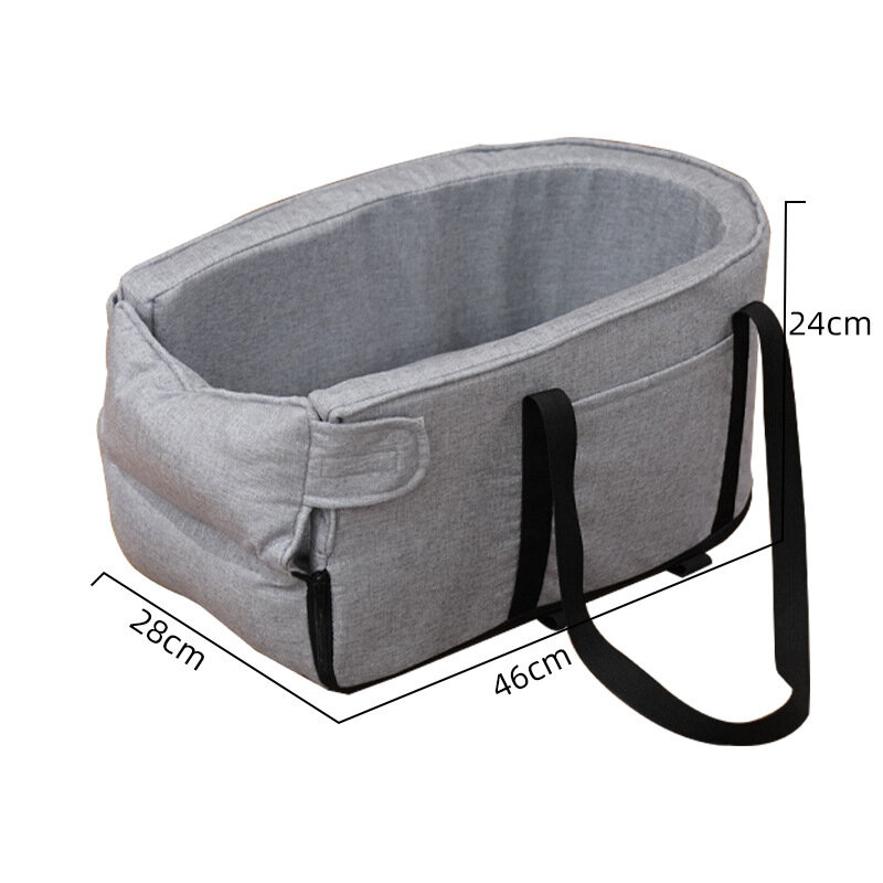 Автомобильный питомник Amazon Pet Car Pet Car Pet Car Teddy Highland Щенок сиденье центрального управления питомцем