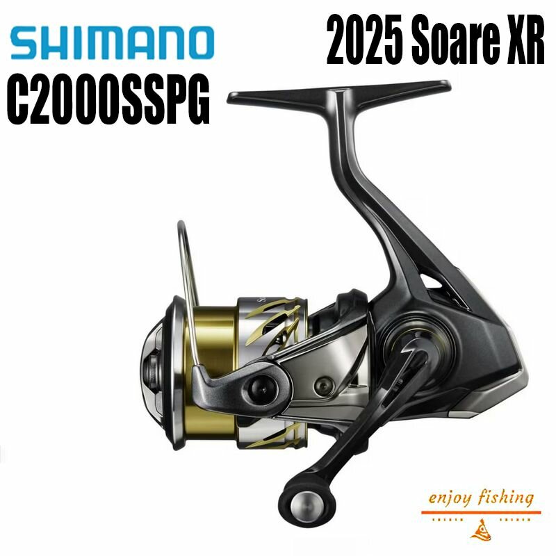 2025 Shimano Soare XR C2000SSPG высокочувствительная катушка для микроджига и морской ловли