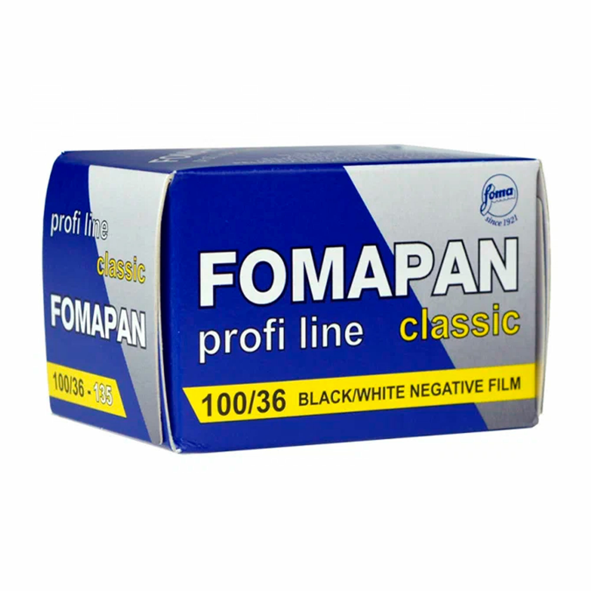 Фотопленка Foma PAN 100 Classic 135, черно-белая, негативная, 36 кадров