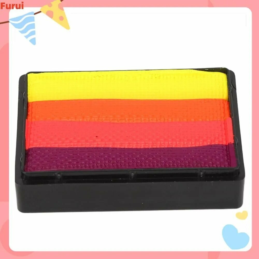 Краска для тела и лица 4 цвета, водорастворимая, подходит для детей и взрослых