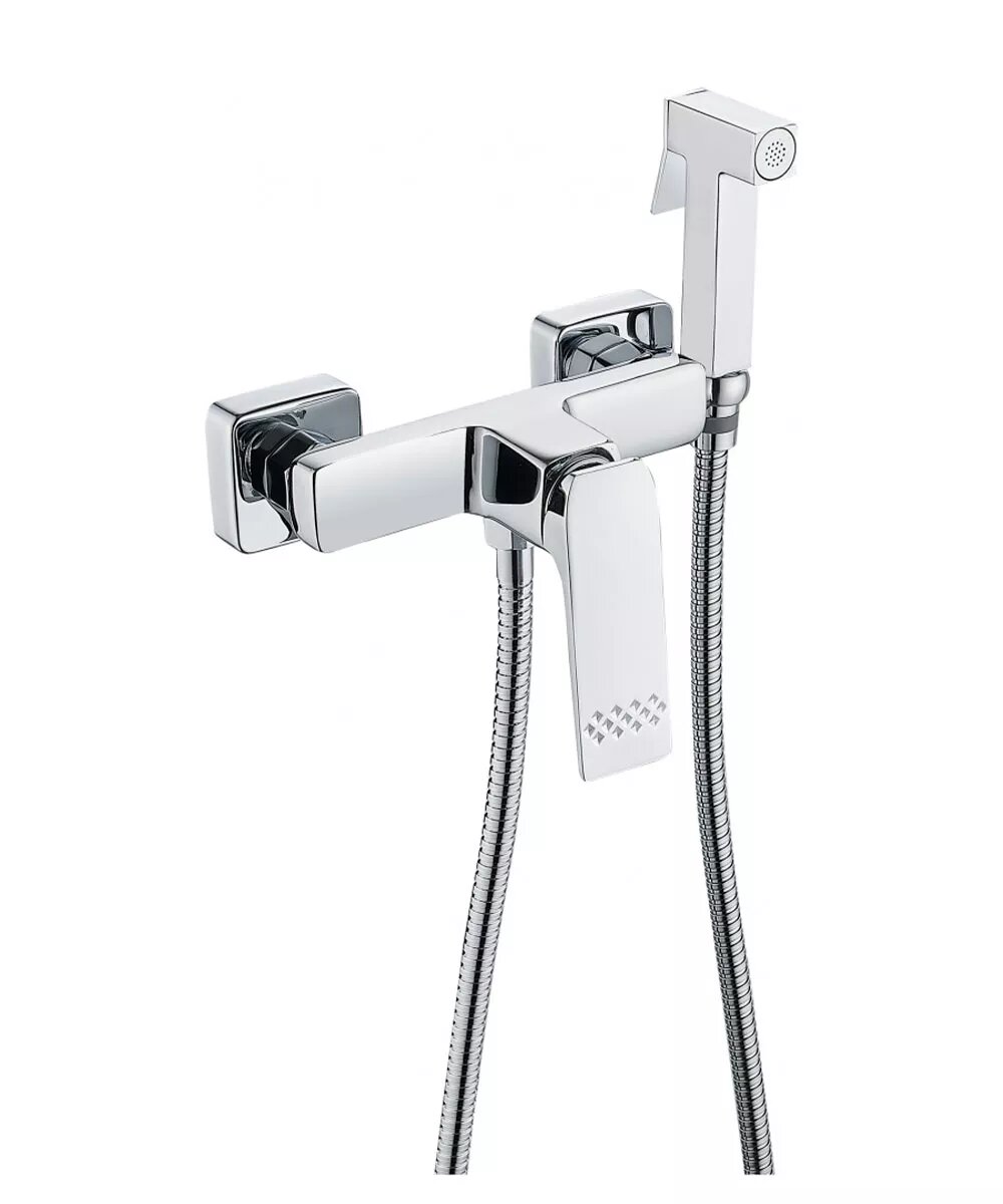 Смеситель для душа с гигиенической лейкой от бренда Hansen без излива H23020 хром