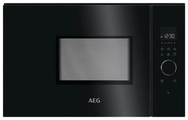 Микроволновая печь встраиваемая AEG MBB1756SEB, черный