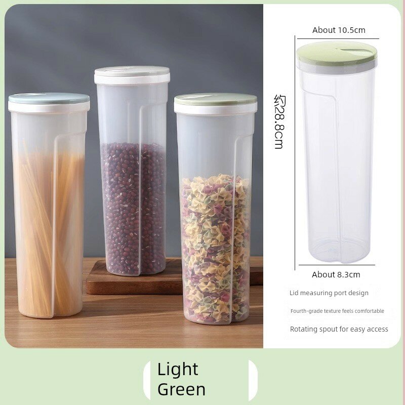 Герметичная банка для лапши, контейнер для хранения макарон, емкость для хранения круп, бытовая кухонная пластиковая