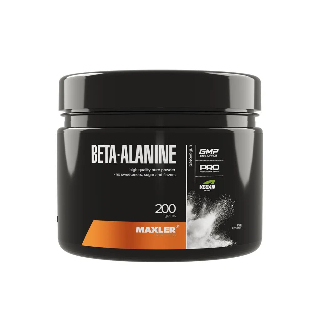 Аминокислота Бета Аланин в порошке Maxler Beta-Alanine 200г