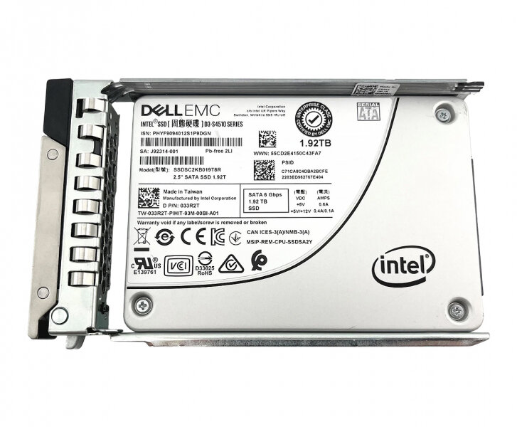Жесткий диск Dell 400-ALHB 1.92TB SATAIII 2,5" SSD