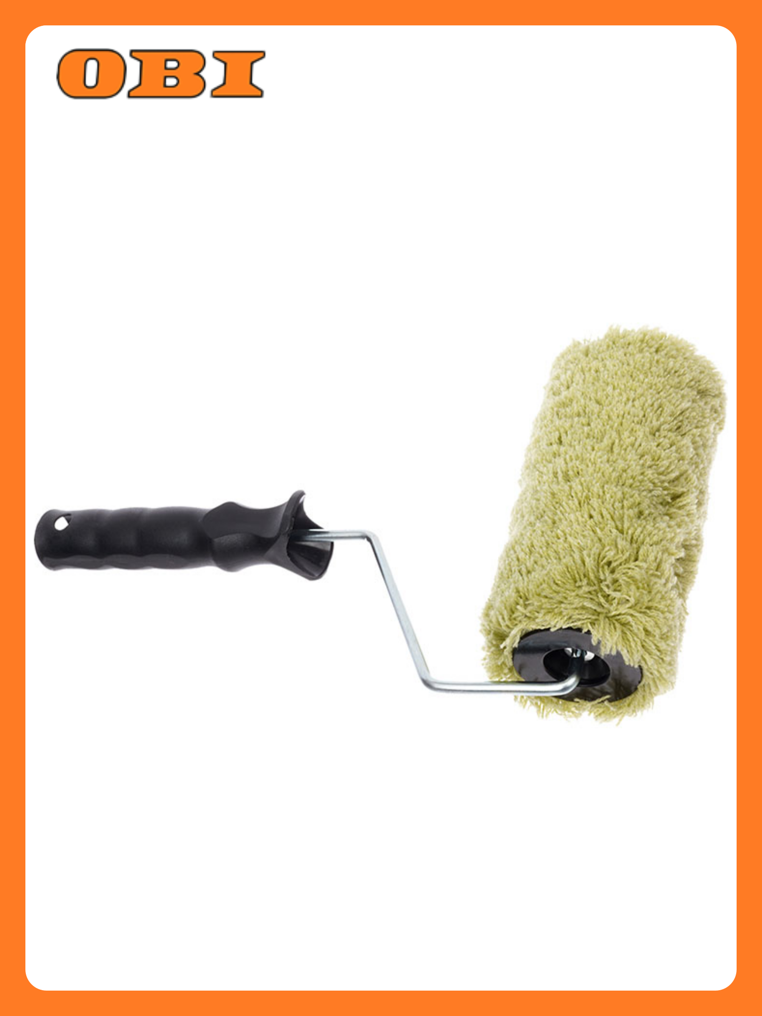 Валик в сборе KORVUS меховой полиакрил 18/48/150мм, под ручку 6мм