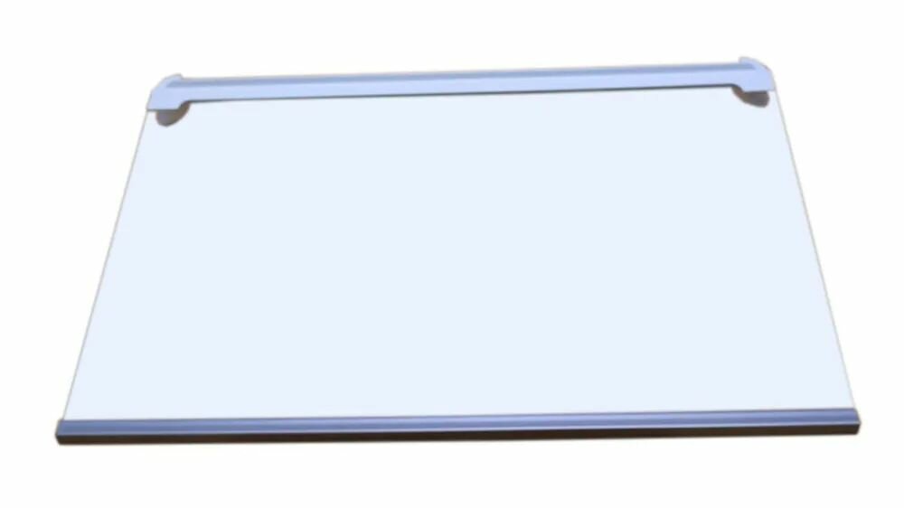 Стеклянная полка (с направляющими) для холодильников Ariston 372745 (495х325мм) HF 4180 S, HF 4181 X, HF 4200 S