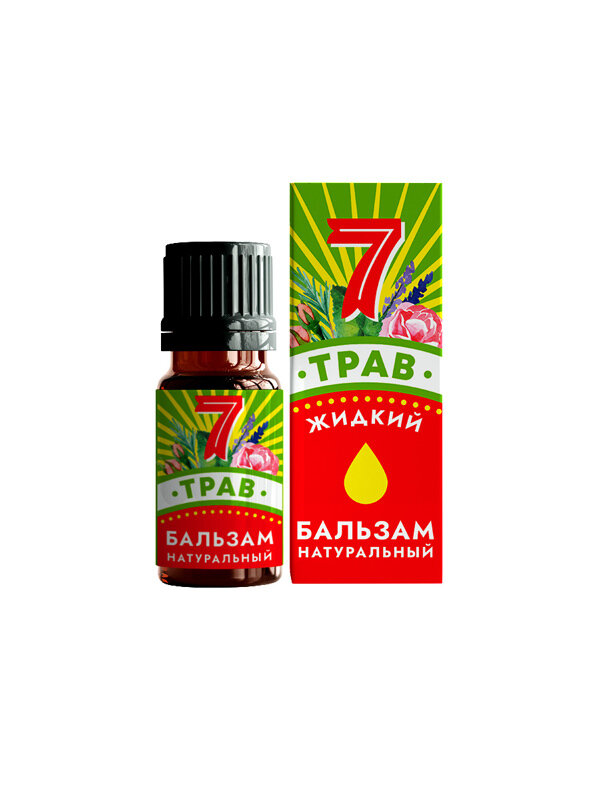 Крымский натуральный бальзам "7 трав" (жидкий) 5 гр