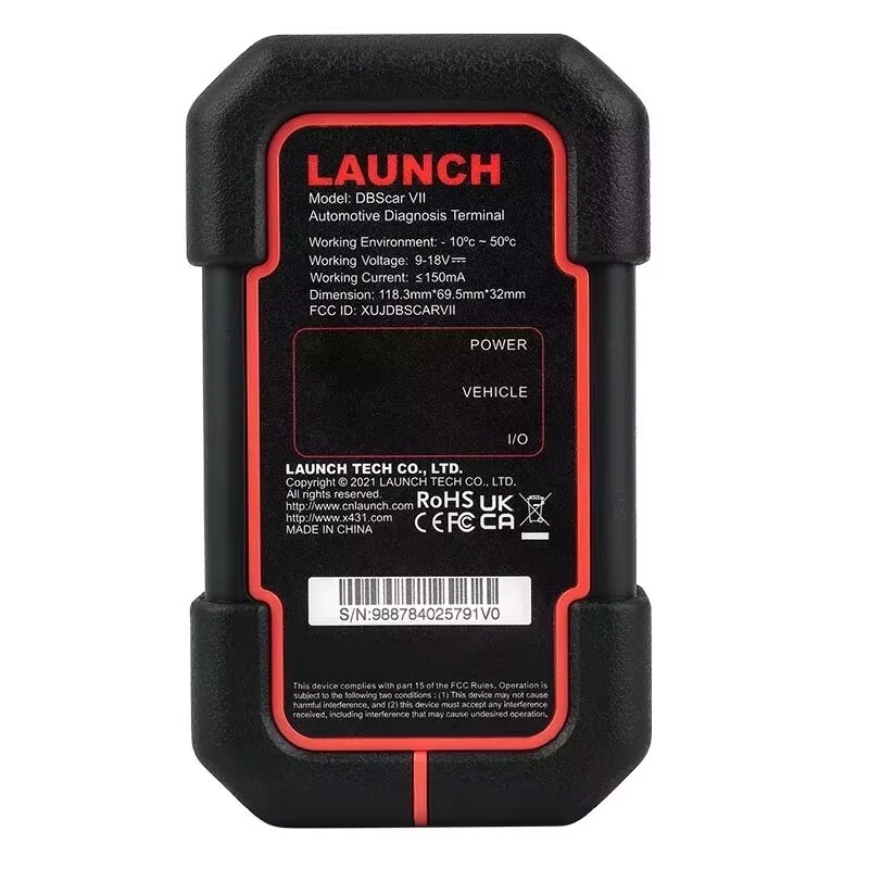 [Замените DBScar VII] LAUNCH X431 DBScar VII поддержку работы с CRP919E BT/ X431 PRO V5.0/ PRO TT/ PRO3S+ V5.0/ ACE