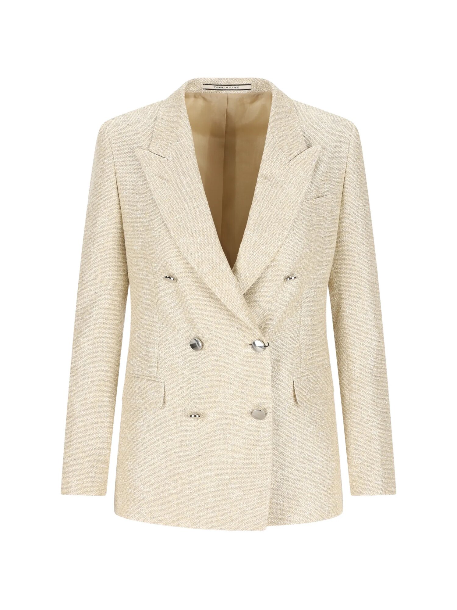Пиджак Tagliatore Double-breasted flap-pocket blazer