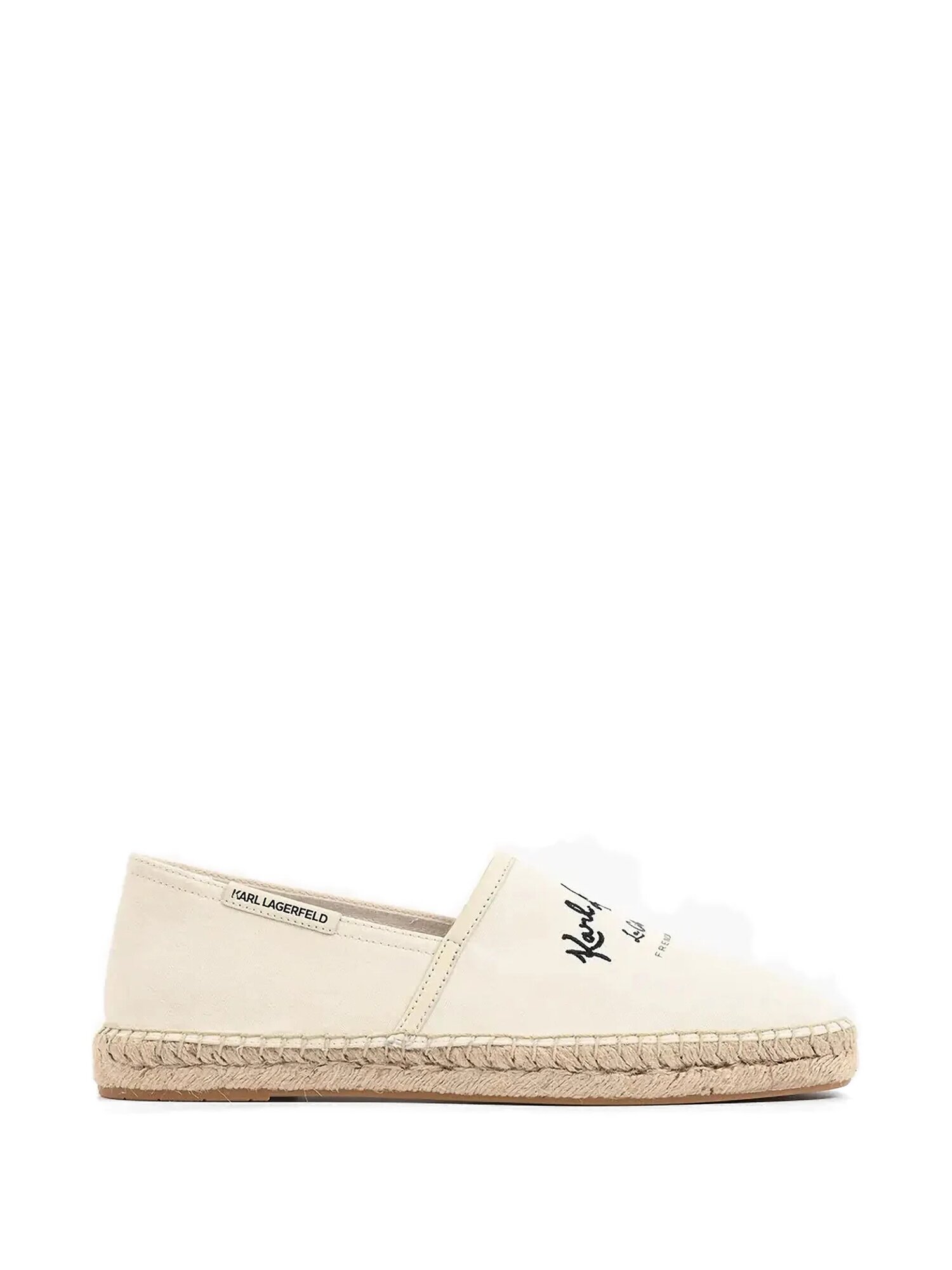 Эспадрильи Logo-embroidered braided-sole espadrilles