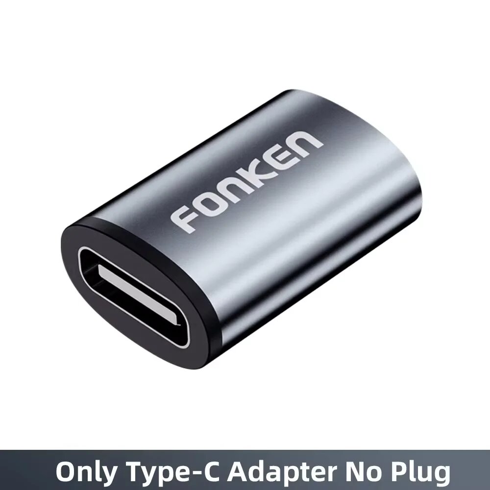 Магнитный зарядный конвертер Fonken 3 в 1, USB-C на Micro Type-C, Type c Adapter