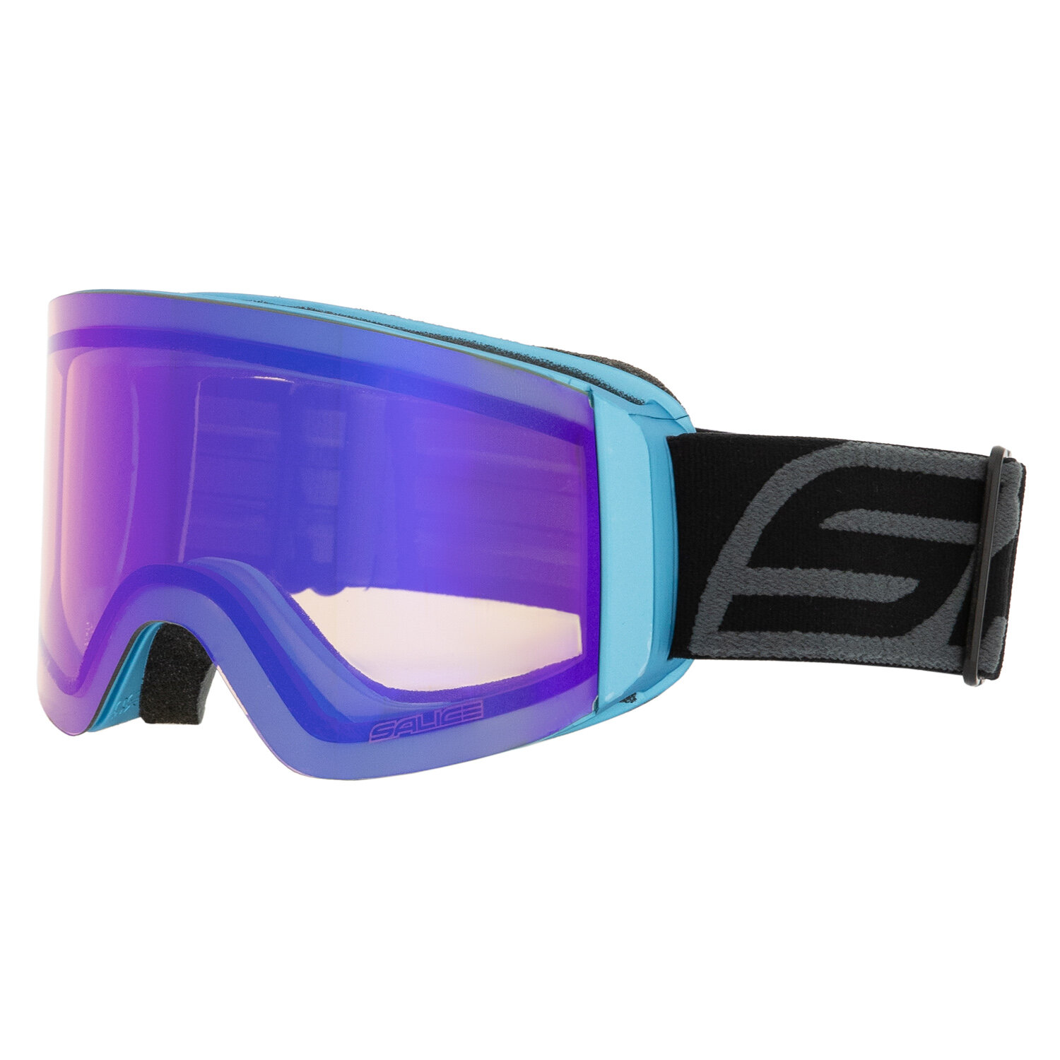 Маска горнолыжная Salice 107RWX Teal/DA RWX S1-S3 (Возраст:8-12)