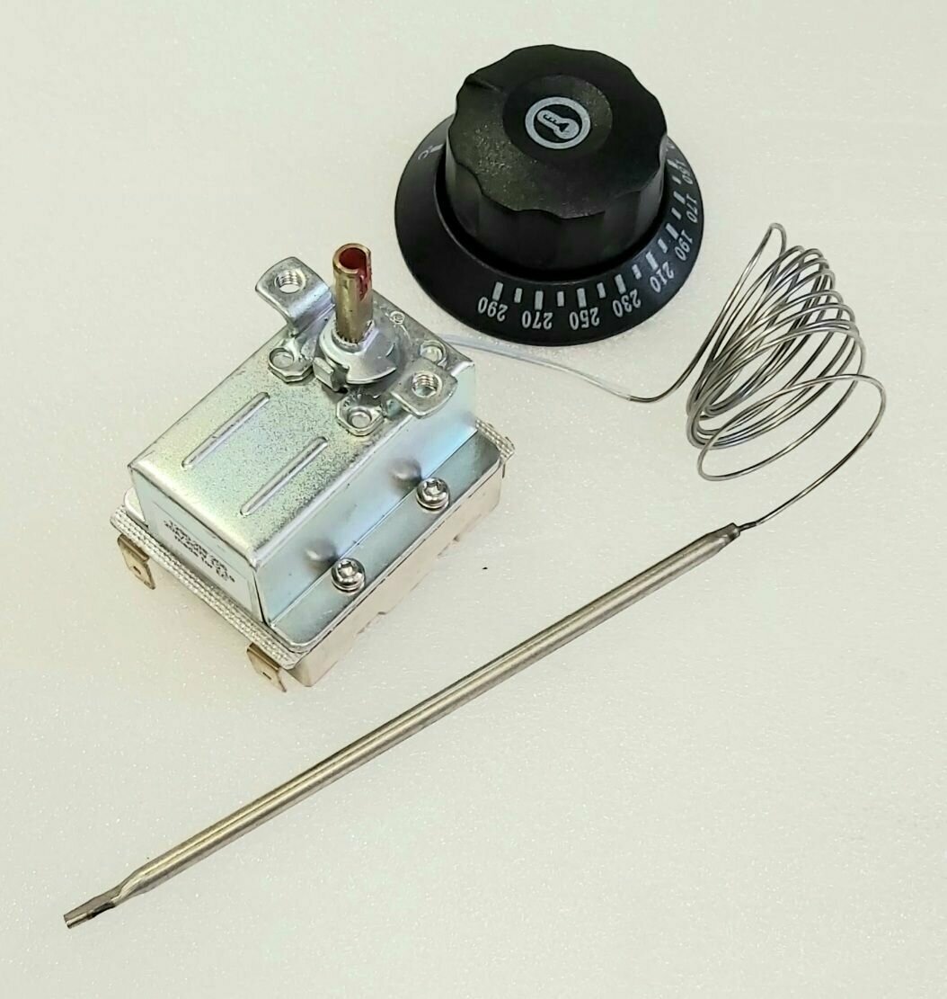 Термостат для духовых шкафов ЕС/2P/32А/250V/0,9m/50-290С