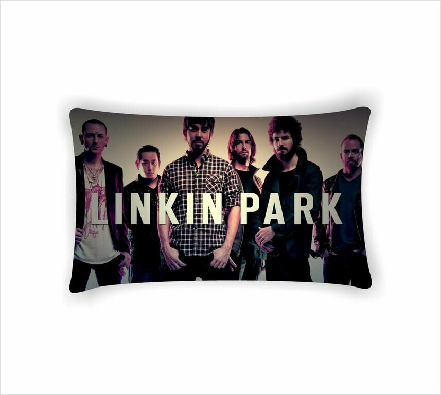 Подушка Linkin Park, Линкин Парк №1, Картинка с двух сторон