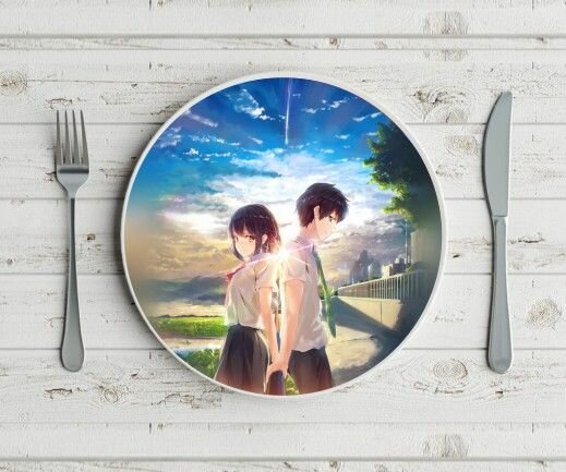 Тарелка по аниме Твоё Имя, Your Name №5