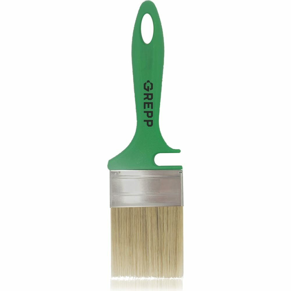Малярная универсальная кисть GREPP пласт ручка нат щетина 50мм /432/12 200-203