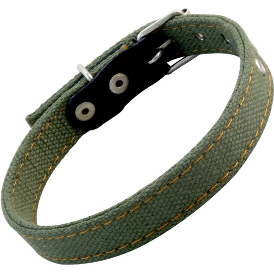 Ошейник Gamma брезентовый двойной, 2х45 см