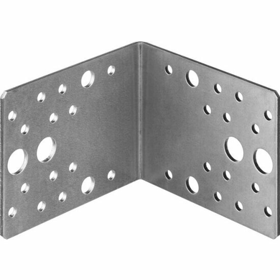 Зубр Уголок крепежный УК-2.5, 80х100х100 х 2.5мм, 31012-100