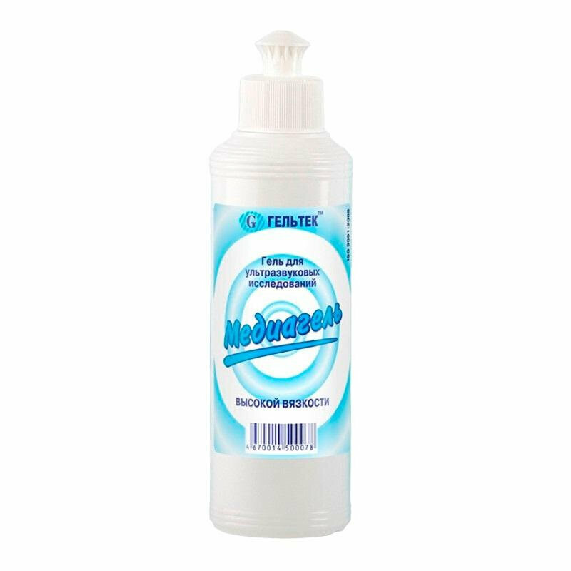 Гель для УЗИ медиагель 250г/бут. высокой вязкости (цв.), 12911