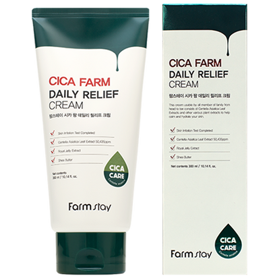 Многофункциональный крем для лица Farmstay с центеллой азиатской, 300 мл