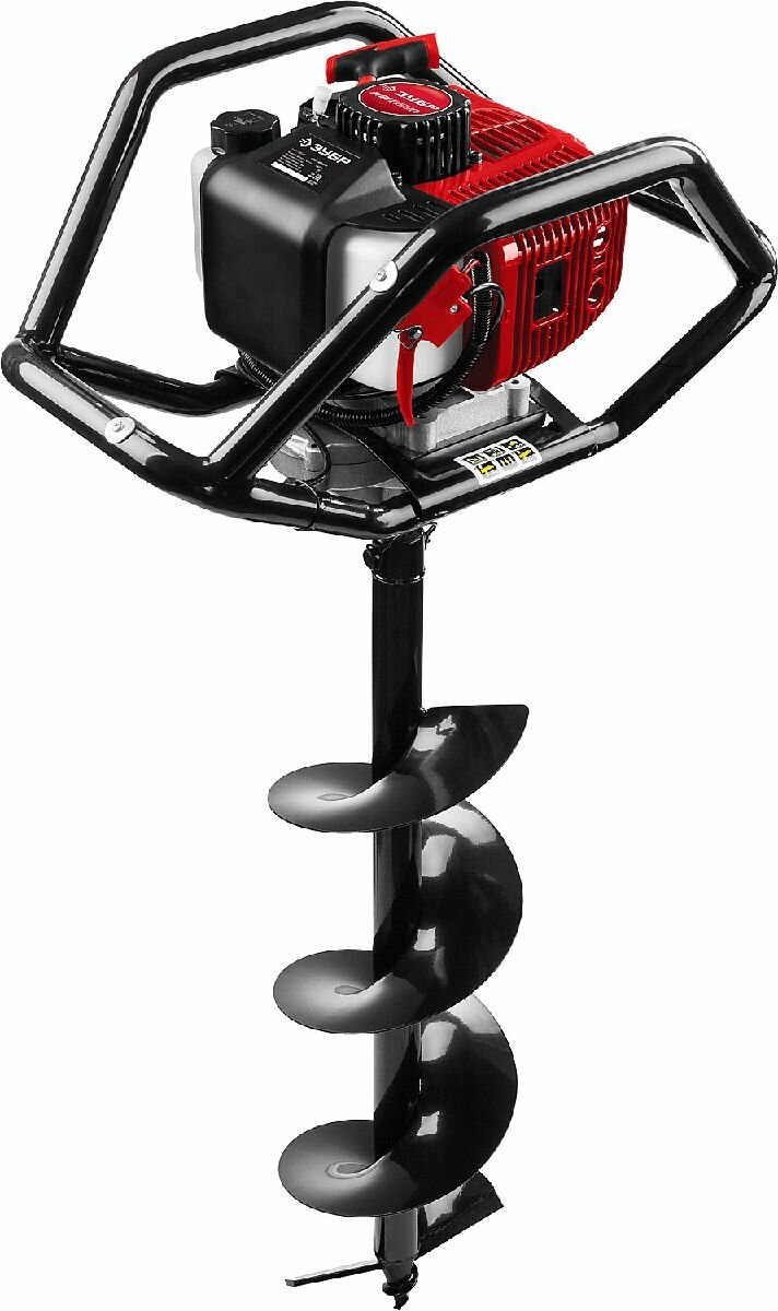 Бензобур ЗУБР 52 см3 со шнеком 60-250 мм