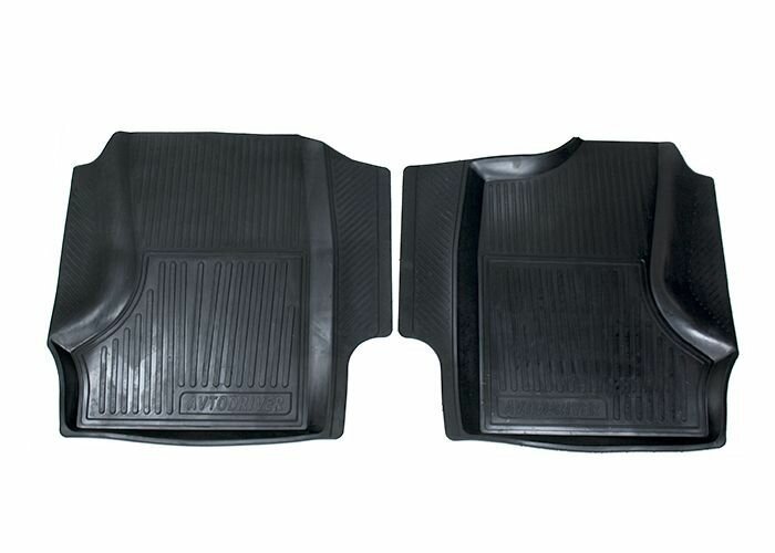Ковры салона для а/м Газель 3302 резина, из 2-х частей
