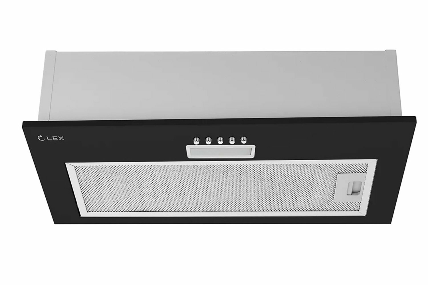 Вытяжка LEX GS BLOC LIGHT 600, 52,5х12,8х29,1, чёрный