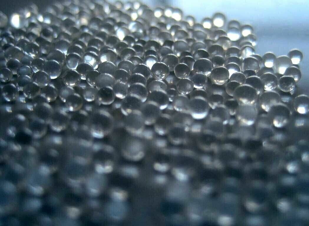 Стеклошарики светоотражающие 106-600 мкм 1.5 кг, функциональная добавка в строительные смеси