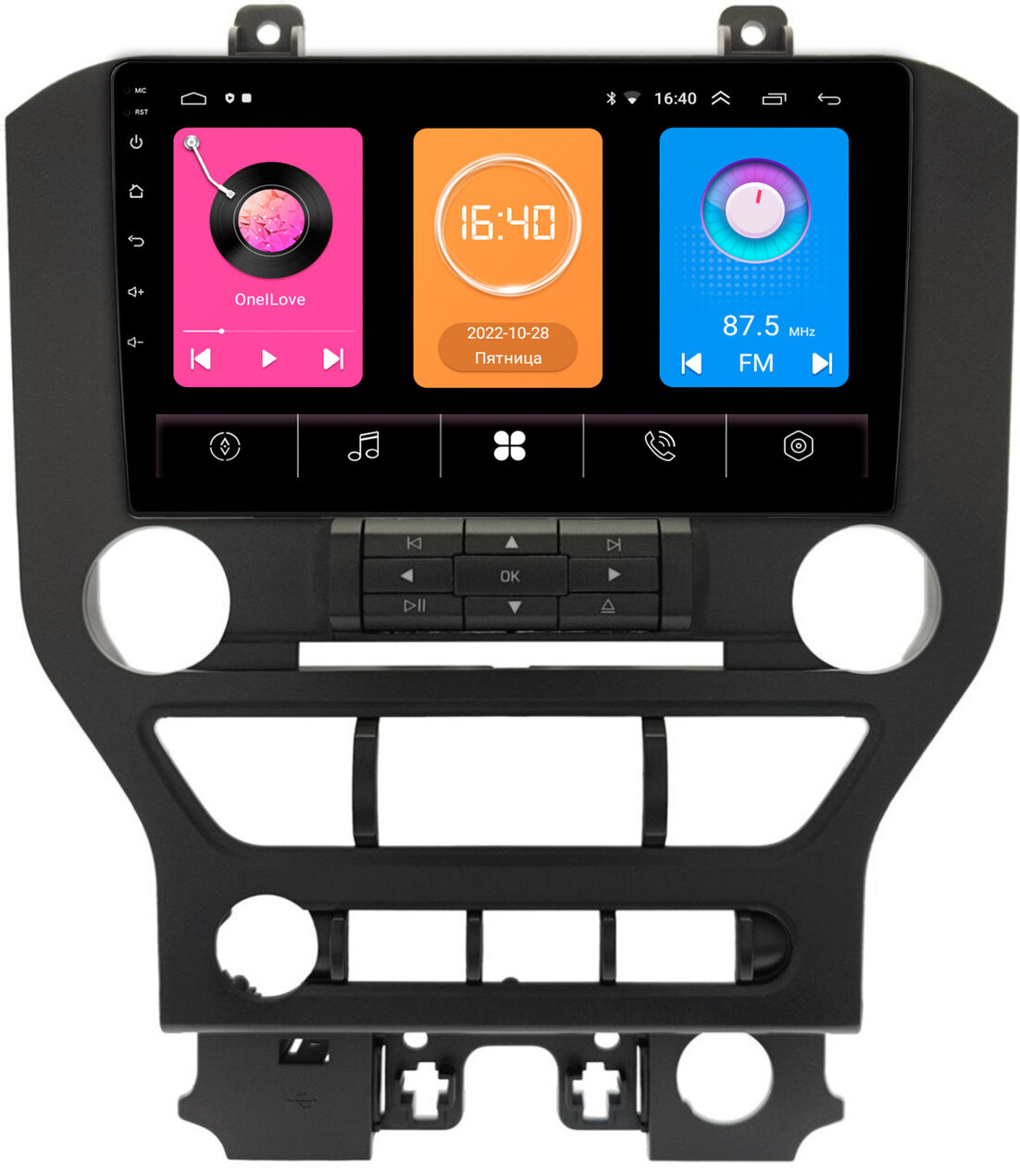 Штатная магнитола Ford Mustang 6 2014-2023 (Тип B) OEM RS9-5059 на Android 10