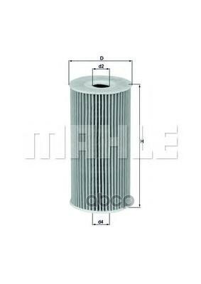 Фильтр масляный Mahle/Knecht арт. OX377D