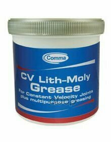 COMMA C.V. GREASE (0.5kg) смазка для ШРУС литиевая! с дисульфидом молибдена (MoS2) COMMA арт. CV500G