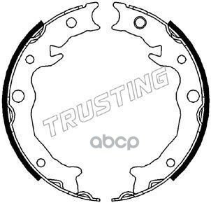 К-т бараб. тормоз. колодок Trusting арт. 110343