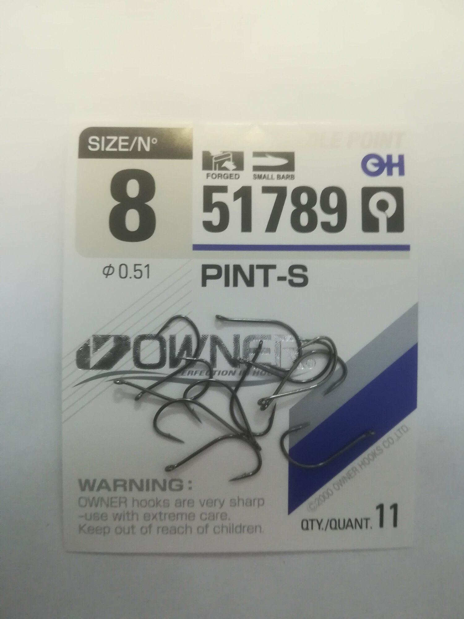 Крючок OWNER pint-s 51789 №8