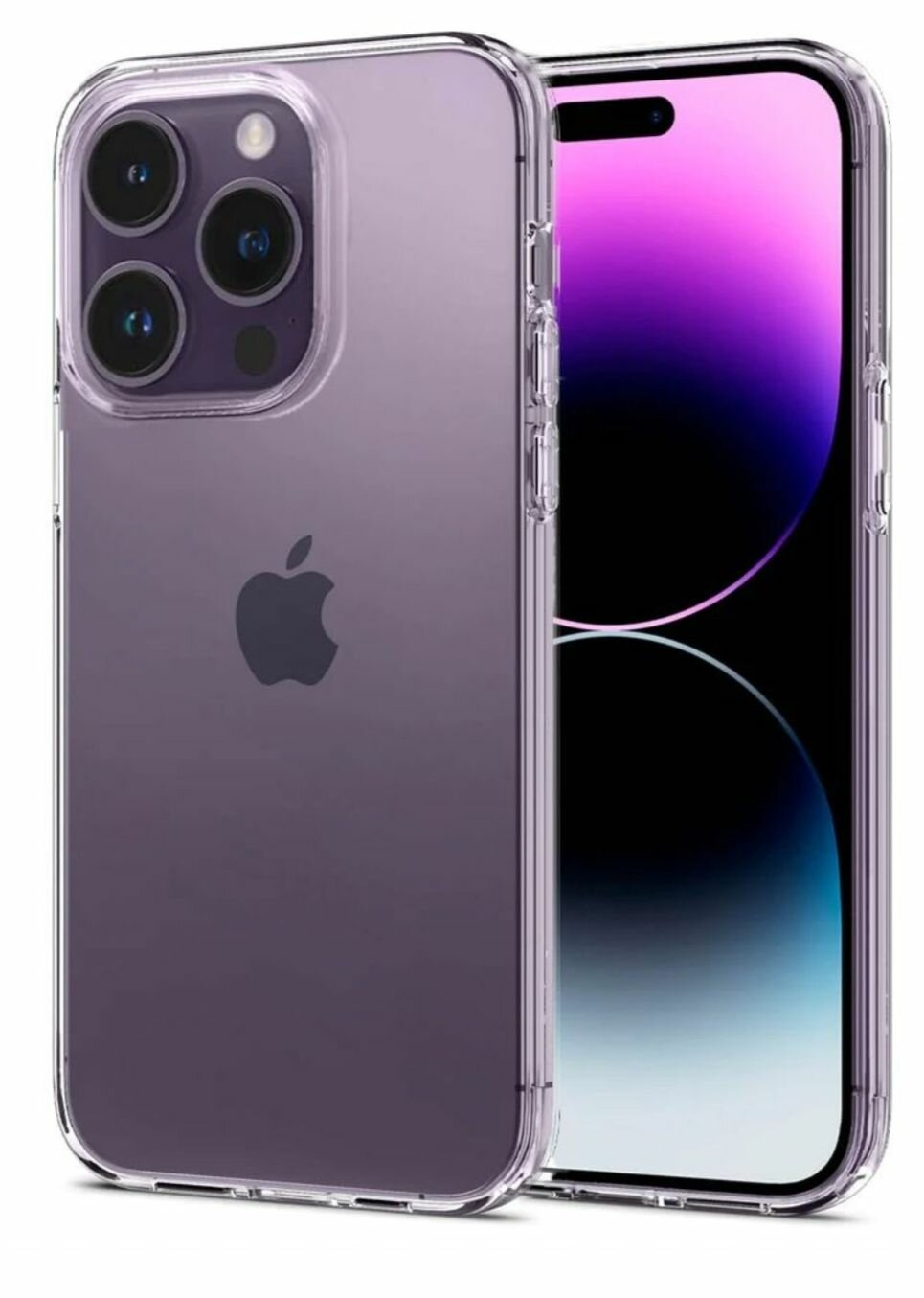 IPhone 14 Pro Max силиконовый прозрачный чехол для айфон 14 про Макс бампер, накладка