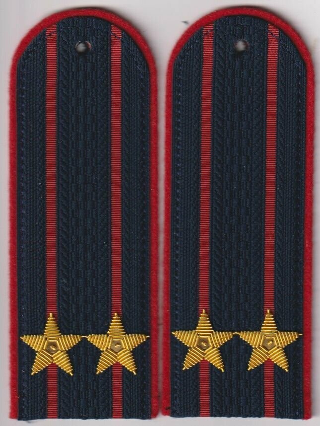 Погоны полиции. Подполковник.